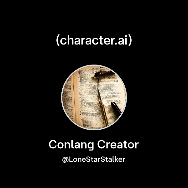 Chat with Conlang Creator | character.ai | AI Chat, Reimagined–Your ...