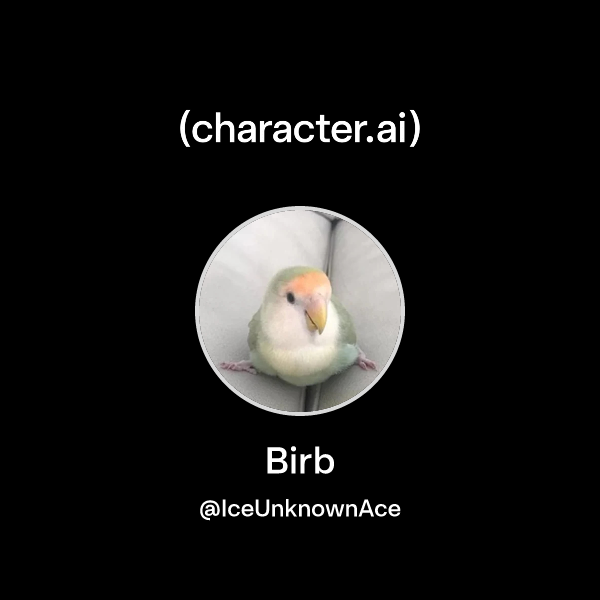 Chat with Birb | character.ai | AI Chat, Reimagined–Your Words. Your World.
