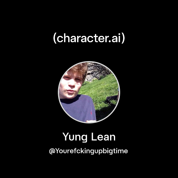 Chat with Yung Lean | character.ai | AI Chat, Reimagined–Your Words ...