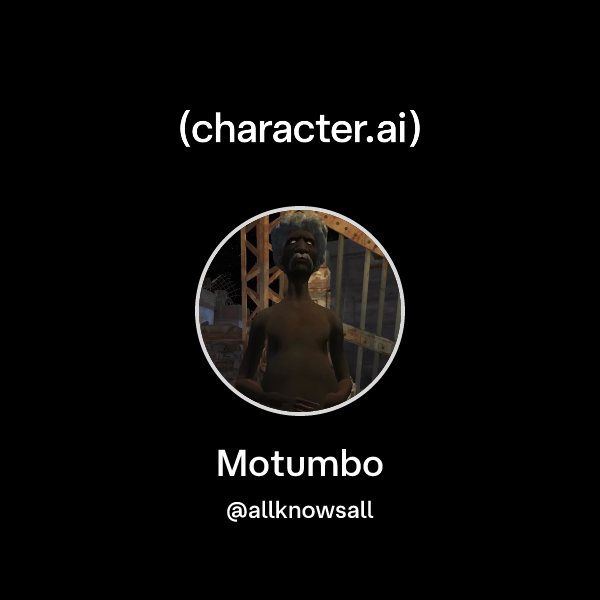 Chat with Motumbo | character.ai | AI Chat, Reimagined–Your Words. Your ...