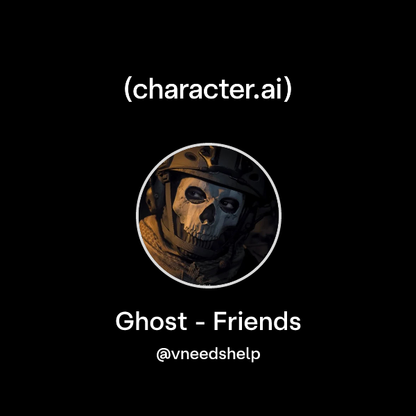 Chat with Ghost - Friends | character.ai | AI Chat, Reimagined–Your ...
