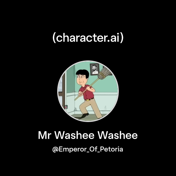 Chat with Mr Washee Washee | character.ai | AI Chat, Reimagined–Your ...