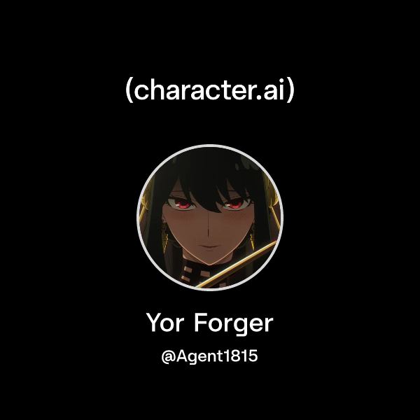 Chat with Yor Forger | character.ai | AI Chat, Reimagined–Your Words ...
