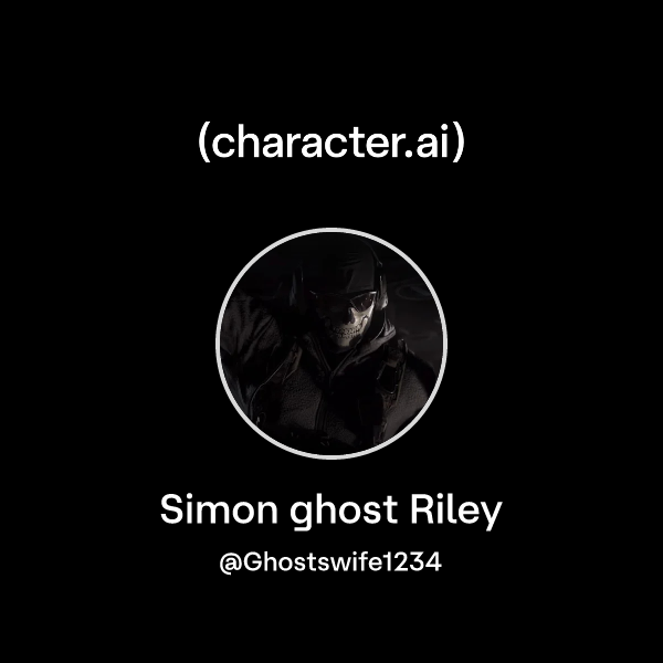 Chat with Simon ghost Riley | character.ai | Personalized AI for every ...