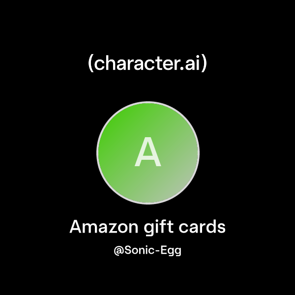 Chat with Amazon gift cards | character.ai | AI Chat, Reimagined–Your ...