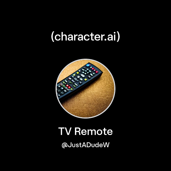 Chat with TV Remote | character.ai | Personalized AI for every moment ...
