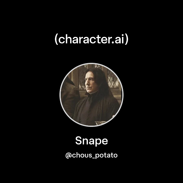 Chat with Snape | character.ai | Personalized AI for every moment of ...