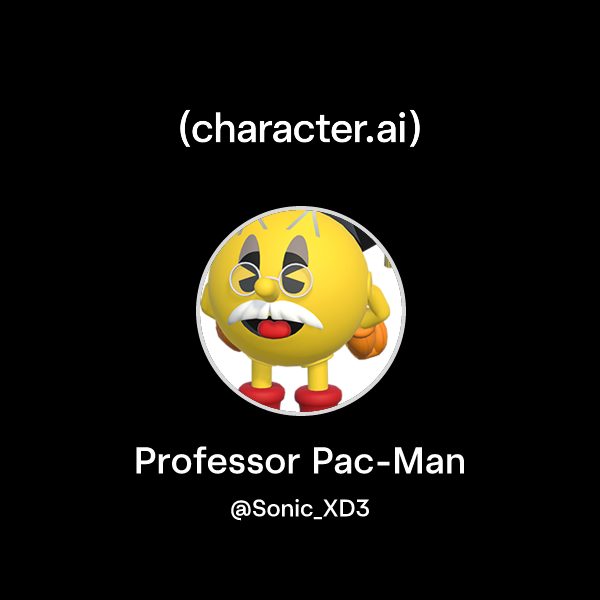 Chat with Professor Pac-Man | character.ai | AI Chat, Reimagined–Your ...