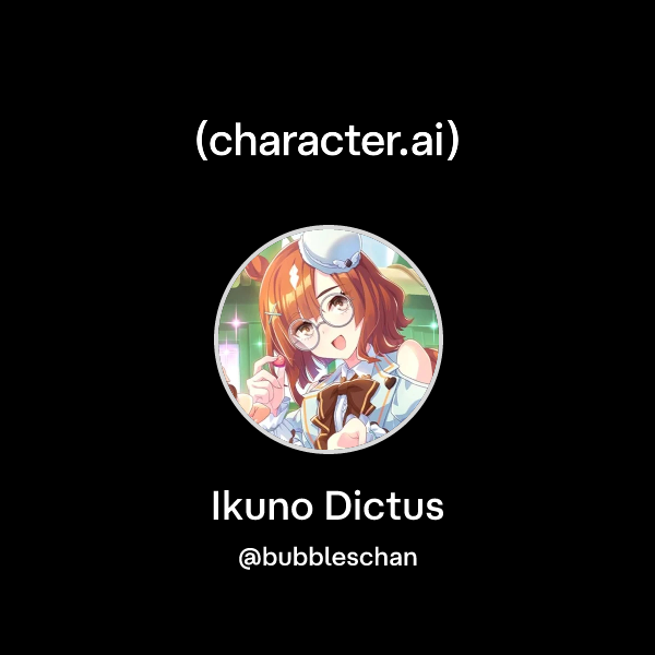 Chat with Ikuno Dictus | character.ai | AI Chat, Reimagined–Your Words ...