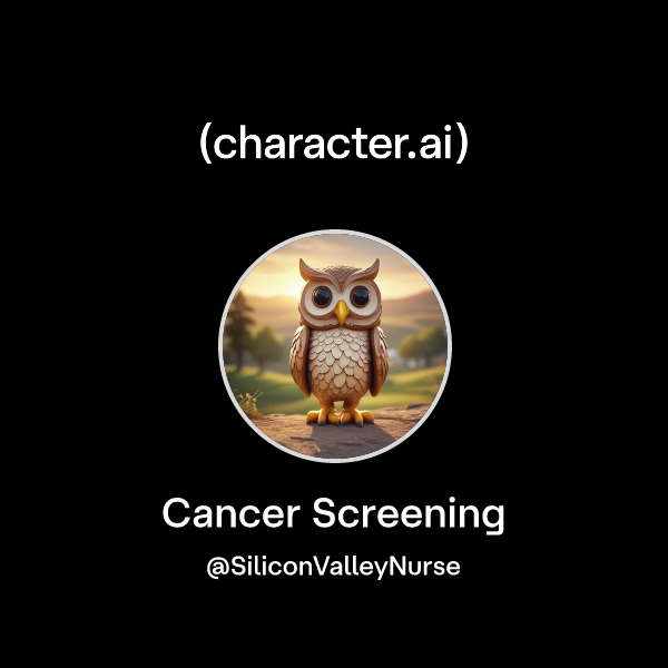 Chat with Cancer Screening | character.ai | Personalized AI for every ...