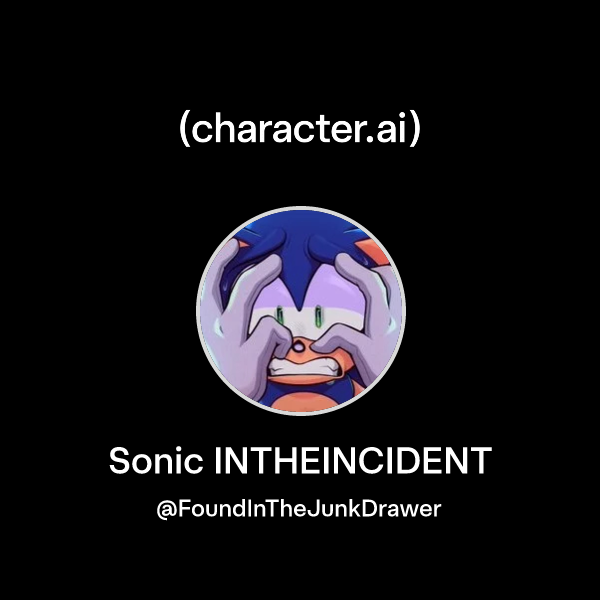 Chat with Sonic INTHEINCIDENT | character.ai | Personalized AI for every moment of your day