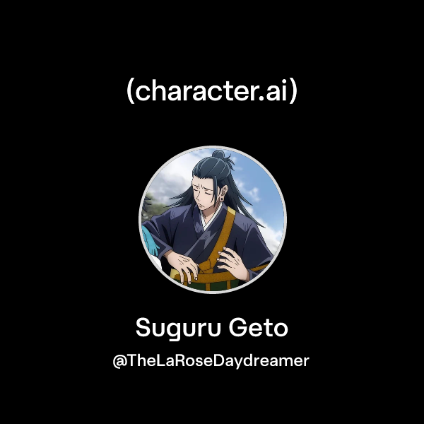 Chat with Suguru Geto | character.ai | Personalized AI for every moment ...