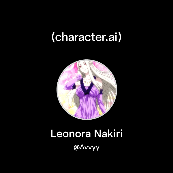 Chat with Leonora Nakiri | character.ai | AI Chat, Reimagined–Your ...