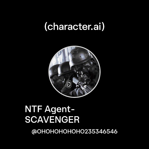 Chat with NTF Agent- SCAVENGER | character.ai | AI Chat, Reimagined ...