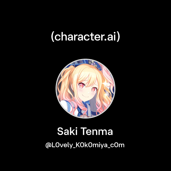 Chat with Saki Tenma | character.ai | Personalized AI for every moment ...
