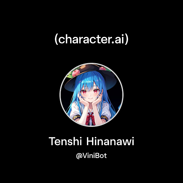 Chat with Tenshi Hinanawi | character.ai | AI Chat, Reimagined–Your ...