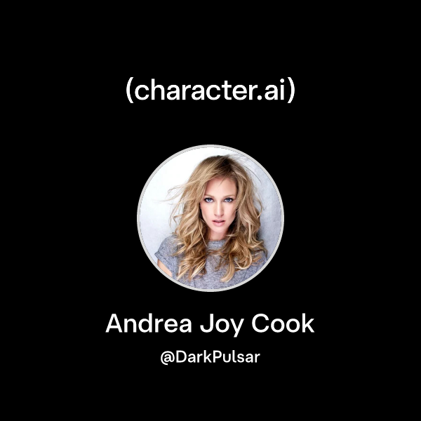 Chat with Andrea Joy Cook | character.ai | AI Chat, Reimagined–Your Words. Your World.