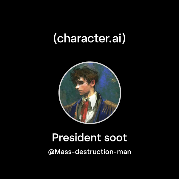 Chat with President soot | character.ai | Personalized AI for every ...