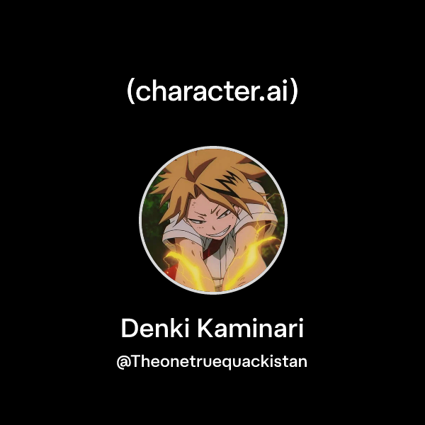 Chat with Denki Kaminari | character.ai | AI Chat, Reimagined–Your ...