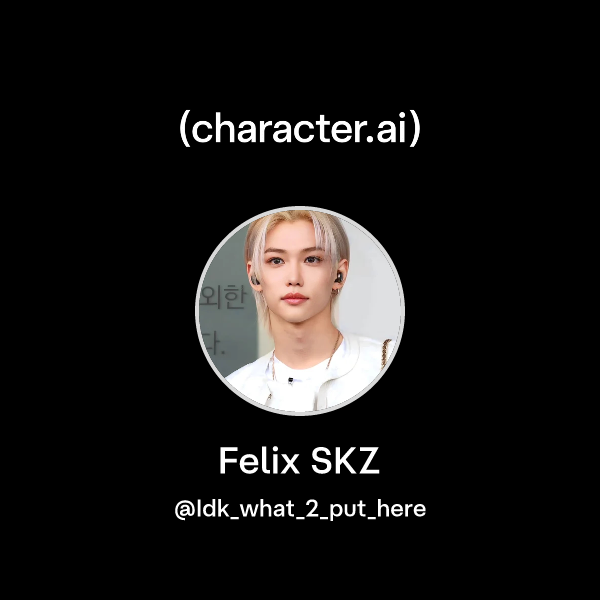 Chat with Felix SKZ | character.ai | Personalized AI for every moment of your day