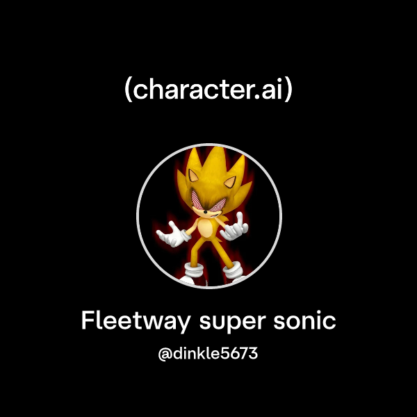 Chat with Fleetway super sonic | character.ai | Personalized AI for every moment of your day
