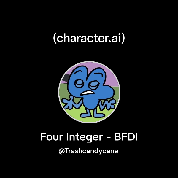 Chat with Four Integer - BFDI | character.ai | AI Chat, Reimagined–Your Words. Your World.