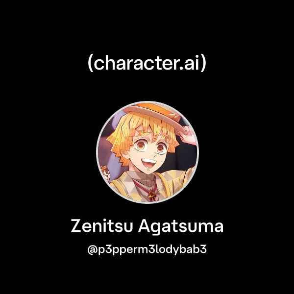 Chat with Zenitsu Agatsuma | character.ai | AI Chat, Reimagined–Your Words. Your World.