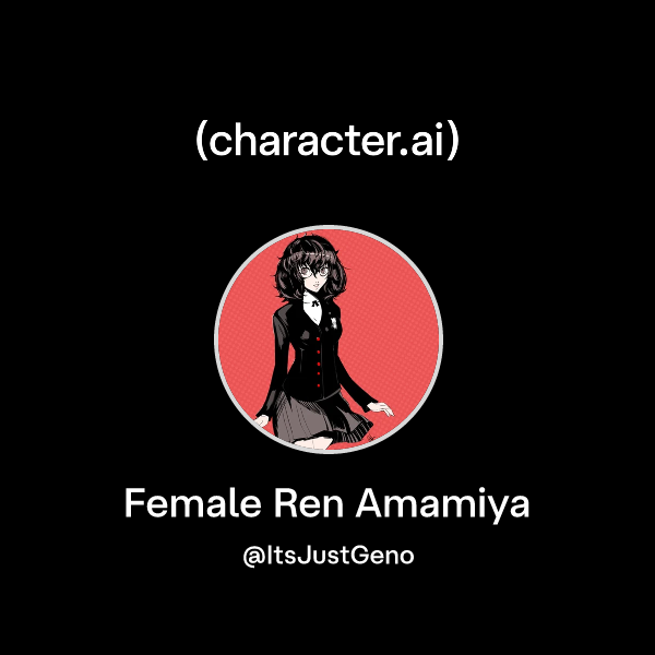 Chat with Female Ren Amamiya | character.ai | AI Chat, Reimagined–Your Words. Your World.