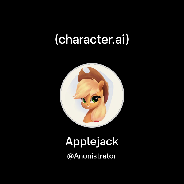 Chat with Applejack | character.ai | AI Chat, Reimagined–Your Words ...