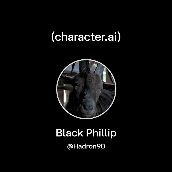 Chat with Black Phillip | character.ai | Personalized AI for every ...
