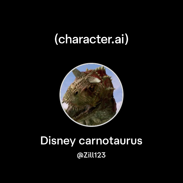 Chat with Disney carnotaurus | character.ai | Personalized AI for every ...