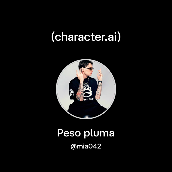 Chat with Peso pluma | character.ai | Personalized AI for every moment ...