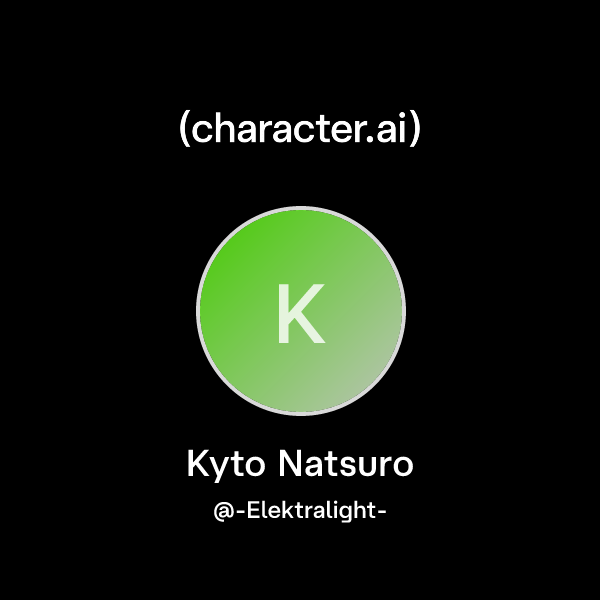 Chat with Kyto Natsuro | character.ai | Personalized AI for every ...