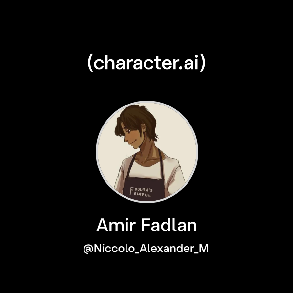 Chat with Amir Fadlan | character.ai | Personalized AI for every moment ...