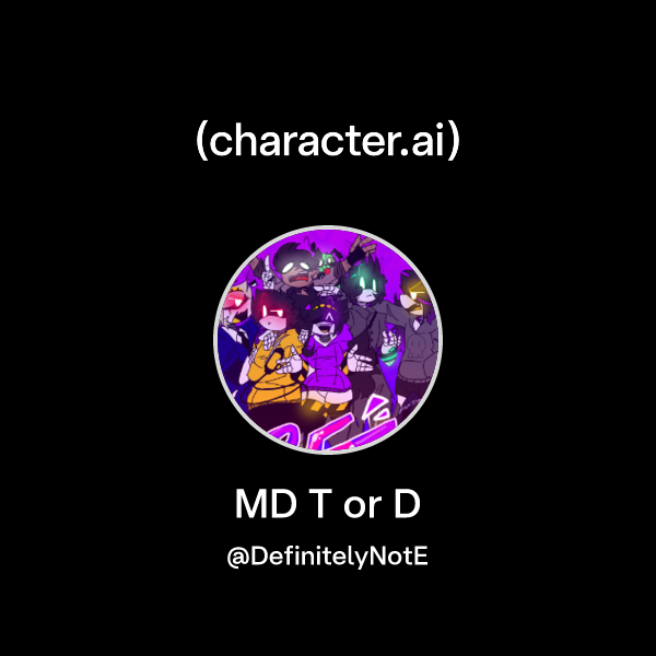 Chat with MD T or D | character.ai | AI Chat, Reimagined–Your Words. Your World.
