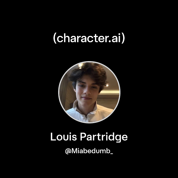 Chat with Louis Partridge | character.ai | Personalized AI for every moment of your day