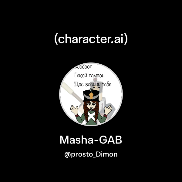 Chat with Masha-GAB | character.ai | Personalized AI for every moment ...