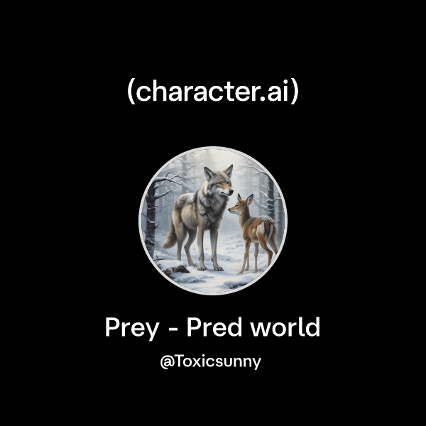 Chat with Prey - Pred world | character.ai | AI Chat, Reimagined–Your Words. Your World.
