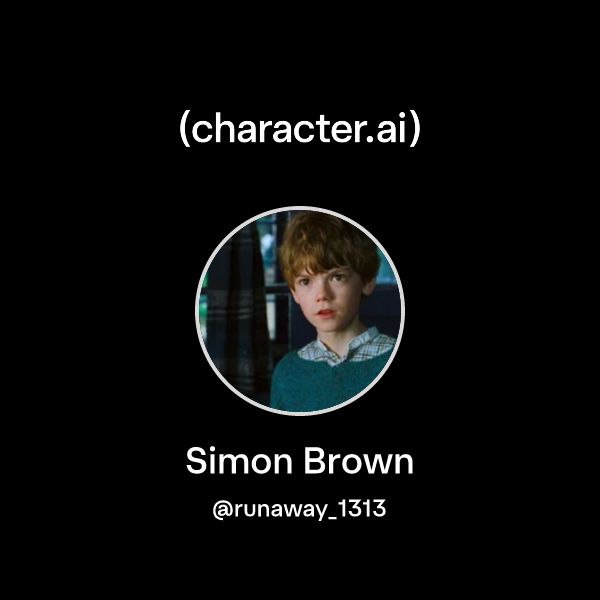 Chat with Simon Brown | character.ai | AI Chat, Reimagined–Your Words. Your World.