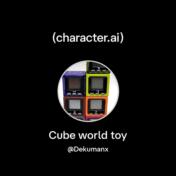 Chat with Cube world toy | character.ai | AI Chat, Reimagined–Your Words. Your World.