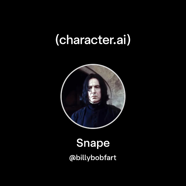 Chat with Snape | character.ai | AI Chat, Reimagined–Your Words. Your ...
