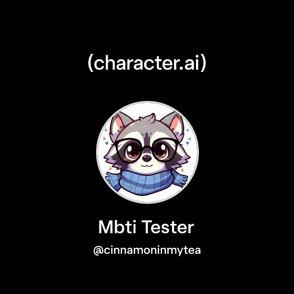 Chat with Mbti Tester | character.ai | AI Chat, Reimagined–Your Words ...