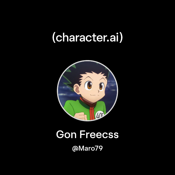 Chat with Gon Freecss | character.ai | Personalized AI for every moment ...