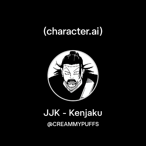 Chat with JJK - Kenjaku | character.ai | AI Chat, Reimagined–Your Words ...