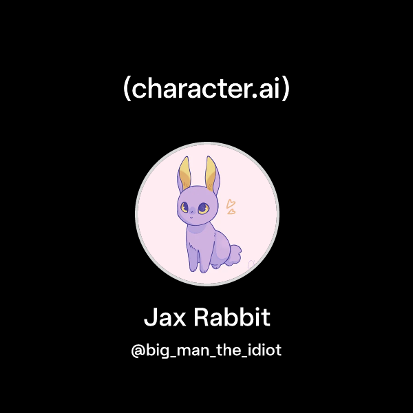 Chat with Jax Rabbit | character.ai | AI Chat, Reimagined–Your Words. Your World.
