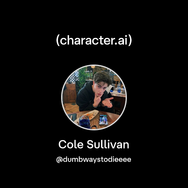Chat with Cole Sullivan | character.ai | AI Chat, Reimagined–Your Words ...