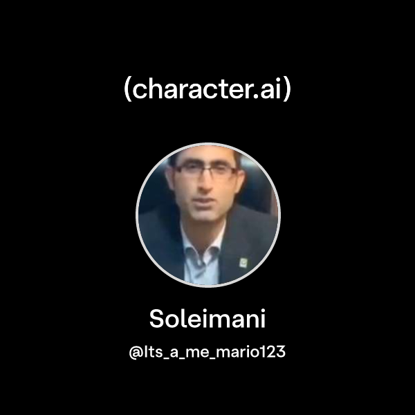 Chat with Soleimani | character.ai | AI Chat, Reimagined–Your Words. Your World.