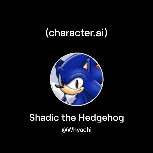 Chat with Shadic the Hedgehog | character.ai | AI Chat, Reimagined–Your ...
