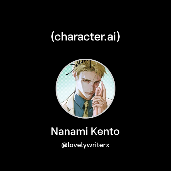Chat with Nanami Kento | character.ai | AI Chat, Reimagined–Your Words ...