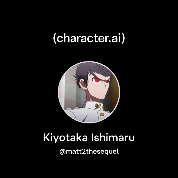 Chat with Kiyotaka Ishimaru | character.ai | AI Chat, Reimagined–Your ...